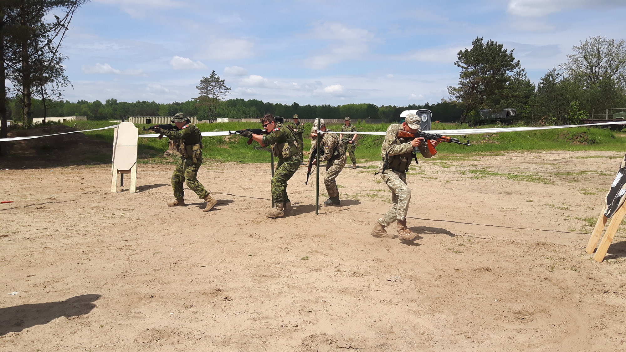 Line of Operation (LoE) 1 Conducts Urban Ops Training